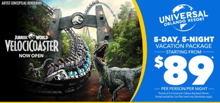 Universal Orlando 5-Day/5-Night Vacation Package Has Been Extended ...