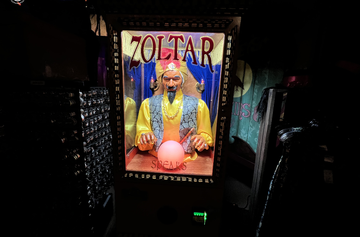 Get Your Fortune Read with New Zoltar at Universal Studios! - Universal ...