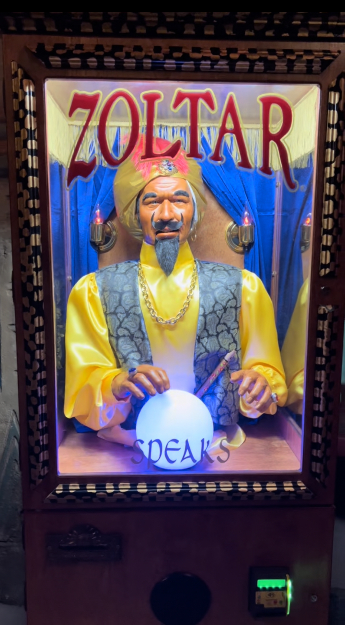 Get Your Fortune Read with New Zoltar at Universal Studios! - Universal ...