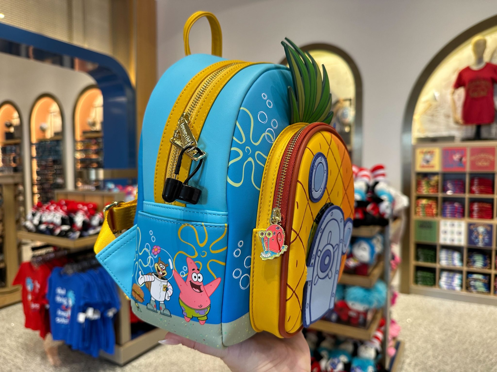 Be the Envy of Bikini Bottom with New SpongeBob Loungefly Backpack and ...