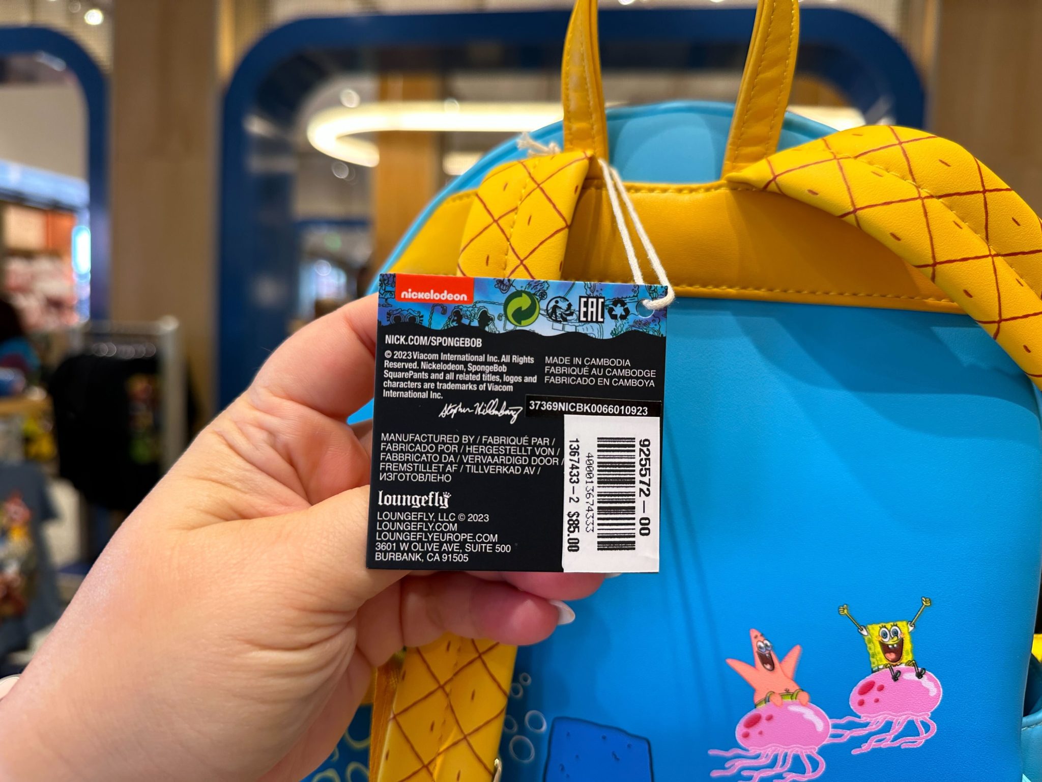 Be the Envy of Bikini Bottom with New SpongeBob Loungefly Backpack and ...