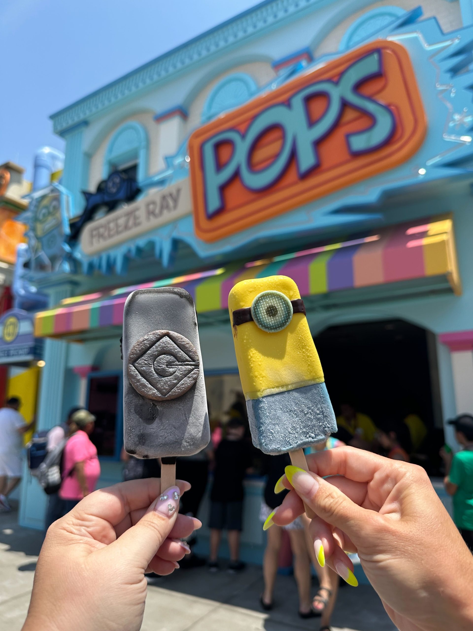 First Look: Minion and Gru Specialty Popsicles at Freeze Ray Pops ...
