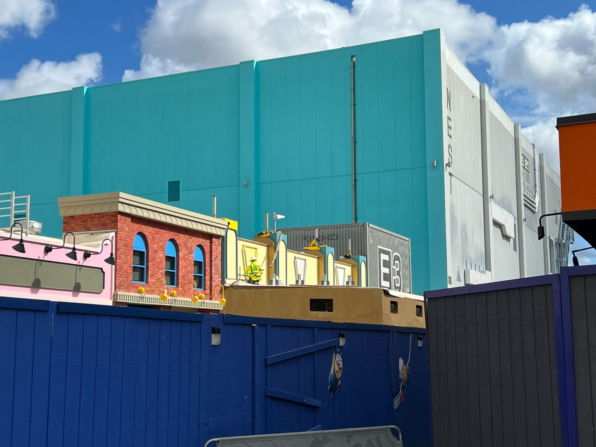 Latest Look at Minion Land Construction At Universal Orlando ...