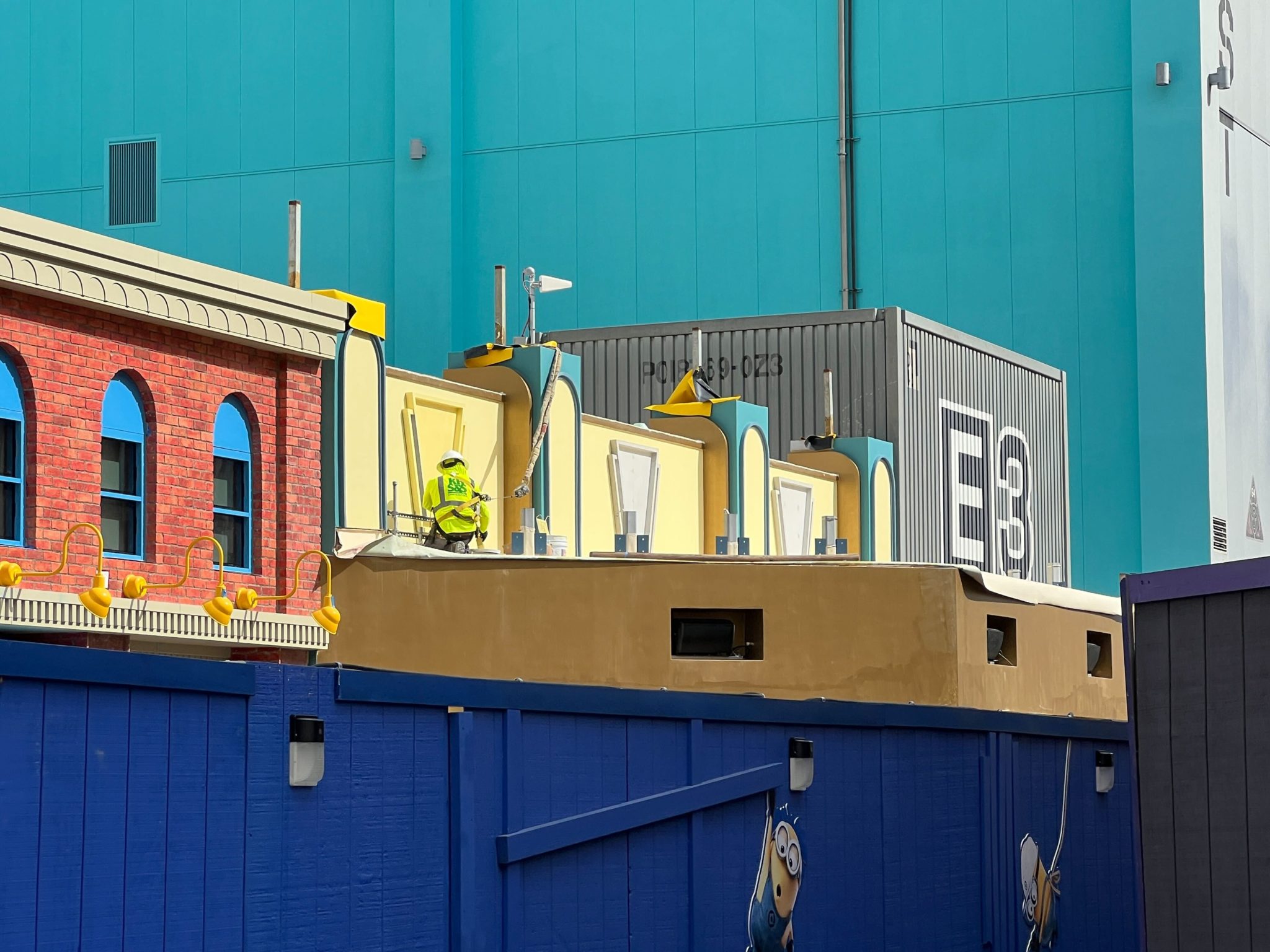Latest Look at Minion Land Construction At Universal Orlando ...