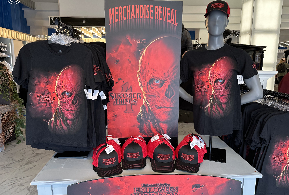 Stranger Things 4 Merchandise Lands at Universal Orlando Today ...