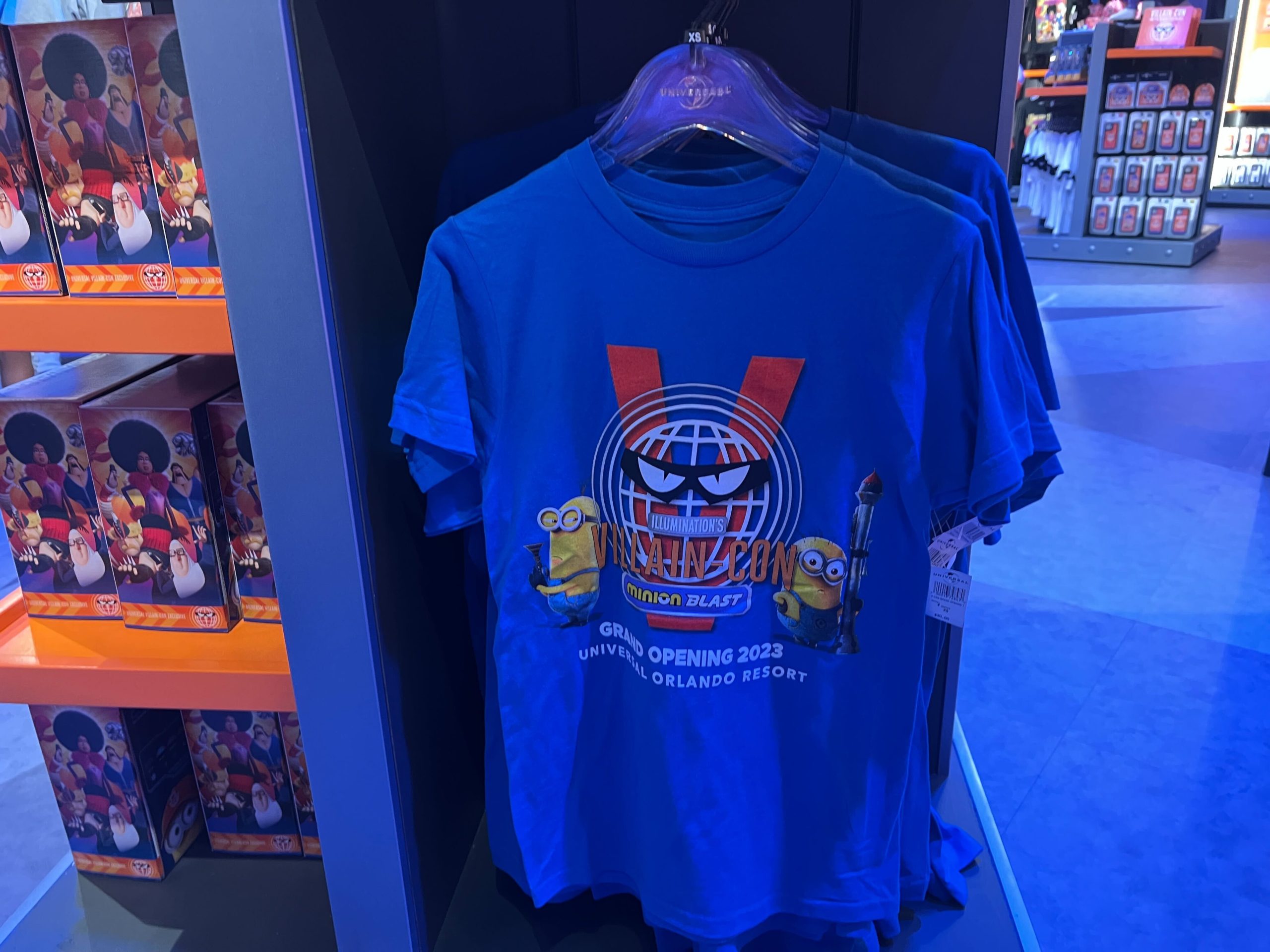 Check Out the New Grand Opening Villain-Con Minion Tee and Pin ...