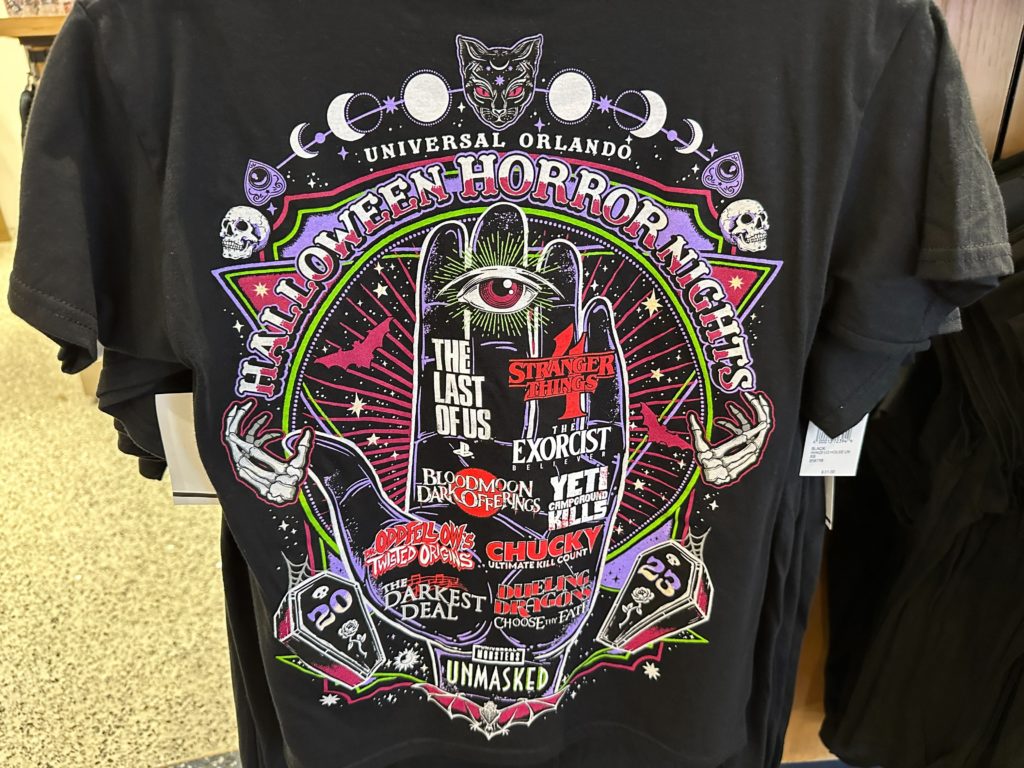 The Halloween Horror Nights 2023 Adult House T-Shirt is a Must-Have ...