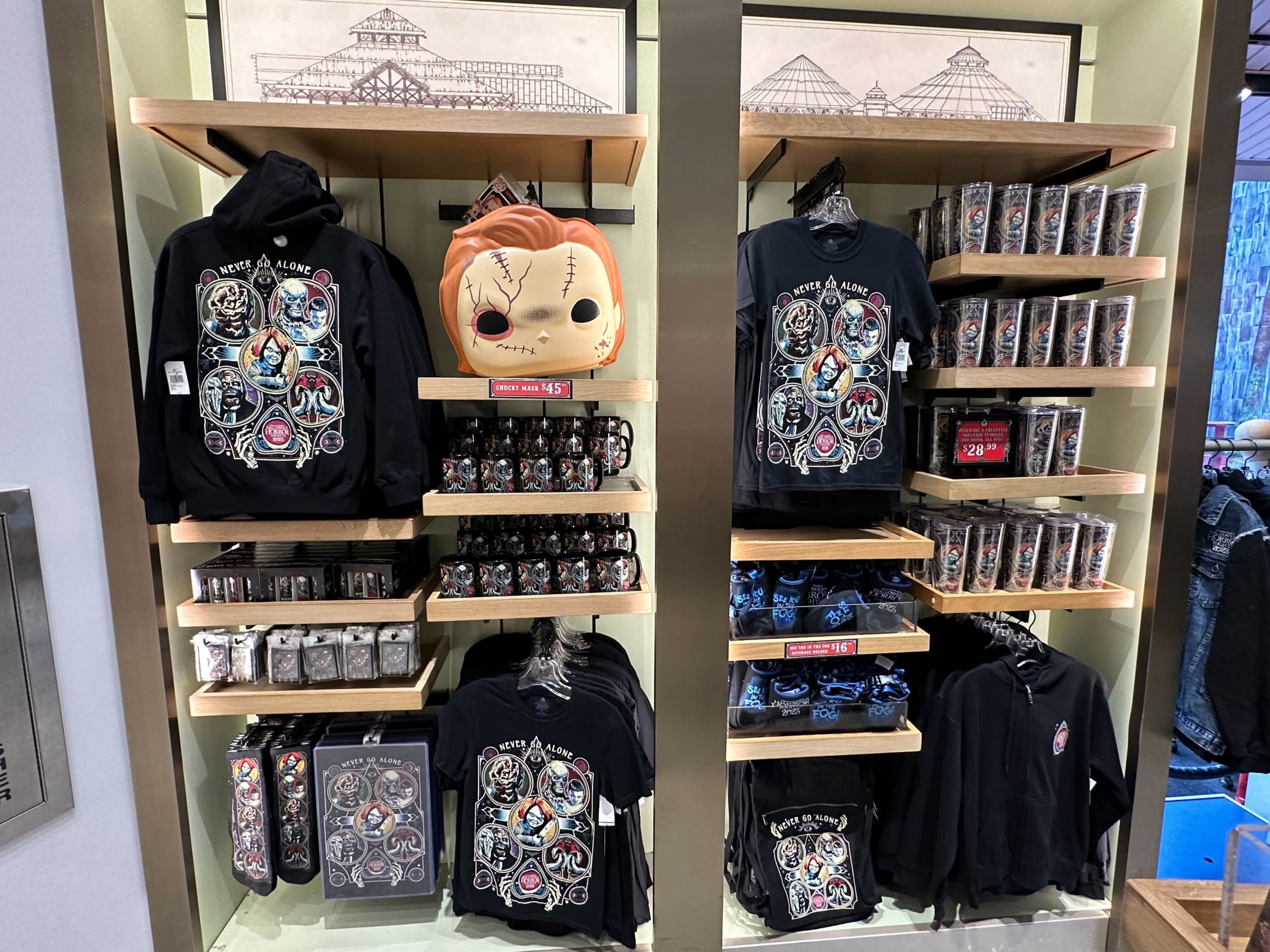 First Look: Halloween Horror Nights Never Go Alone Collection ...