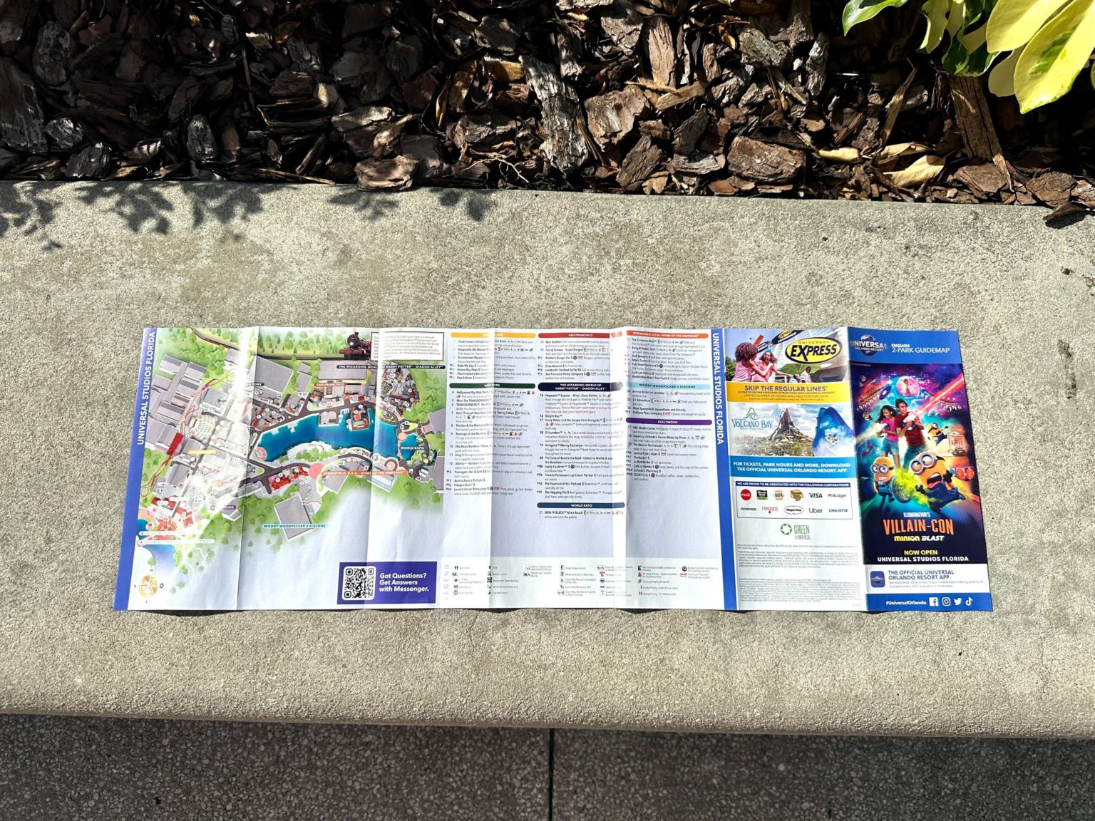 Photos: Universal Orlando Map Now Features Minion Land! - Universal ...