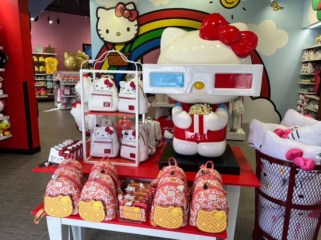 New Hello Kitty Waffle Loungefly Backpack and Wallet are Too Cute ...