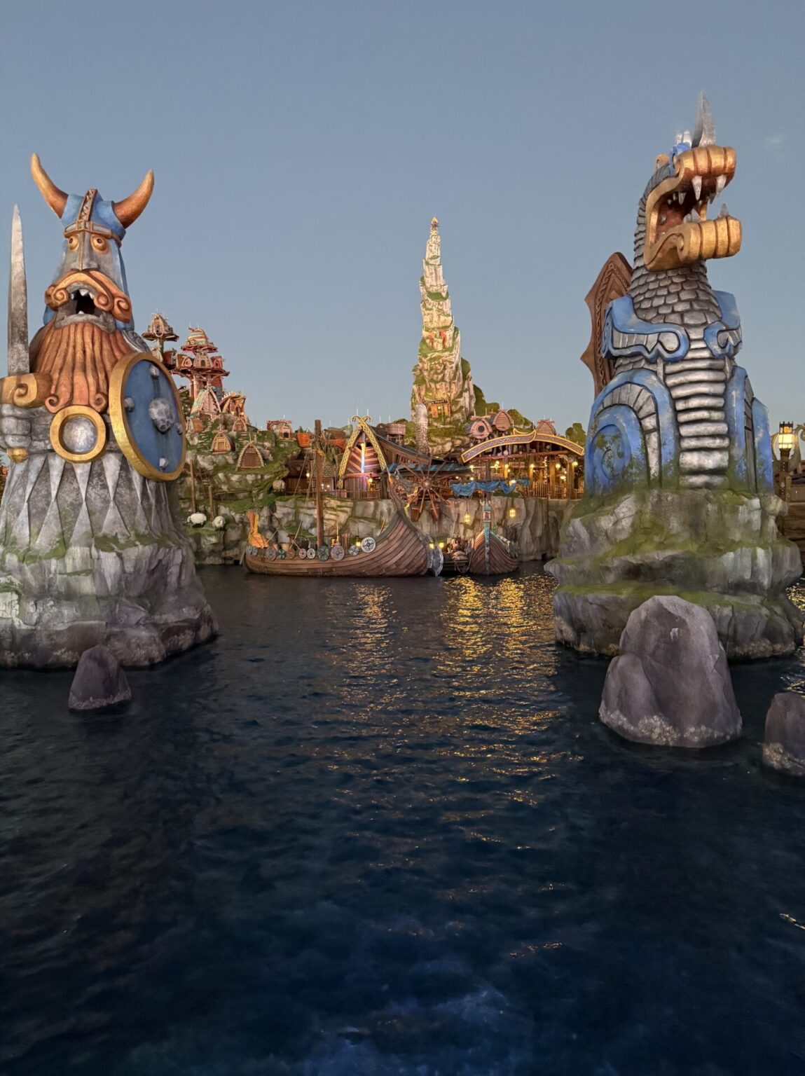 PHOTOS: Epic Universe Looks Stunning at Night! - Universal Parks Blog