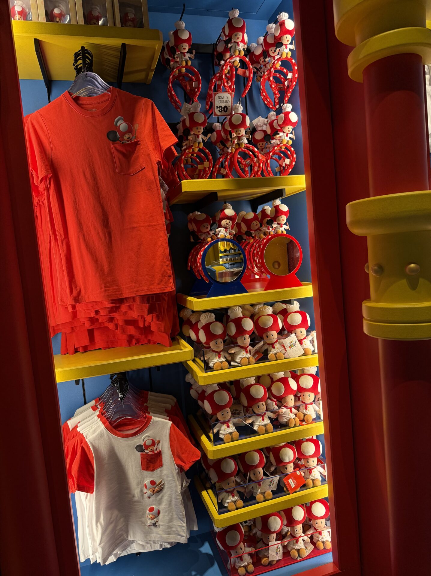 NEW Chef Toad Merchandise Arrives at 1 UP Factory in Epic Universe ...